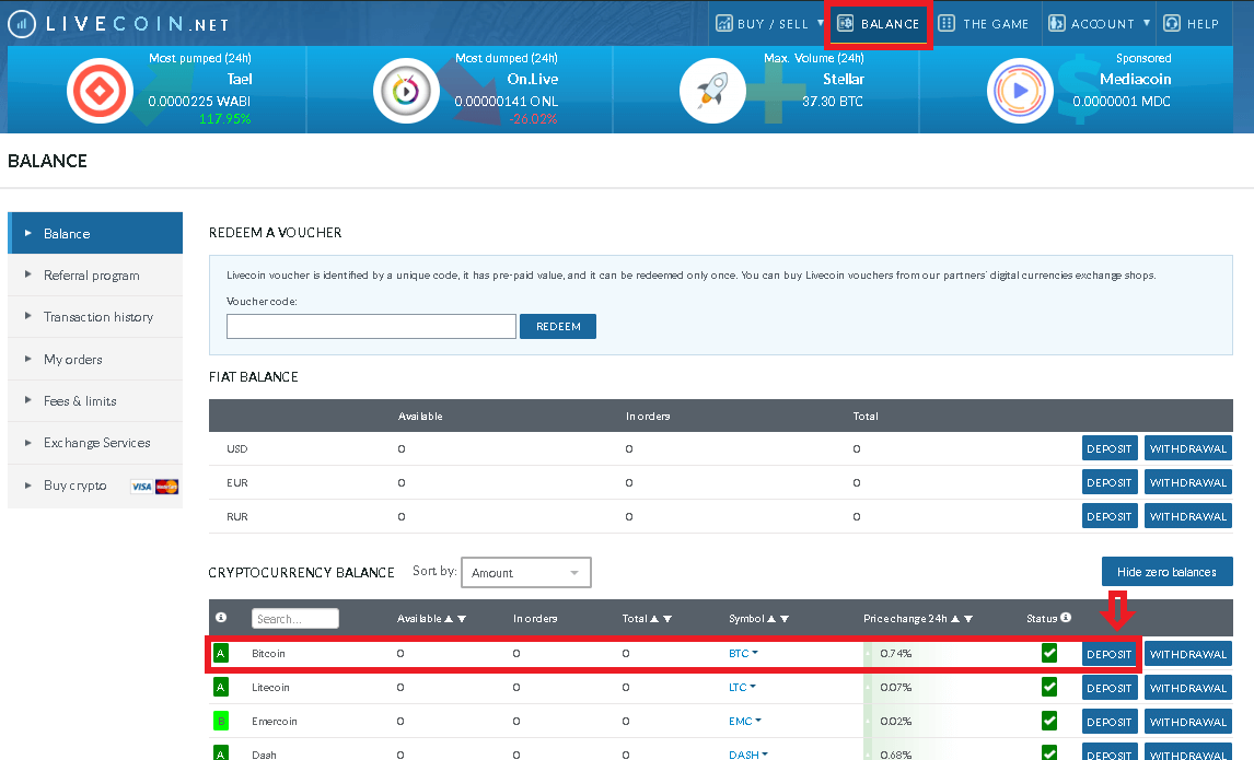 匿名取引！ライブコイン(LIVECOIN)仮想通貨取引所の口座開設方法と使い方｜仮想通貨専門学校